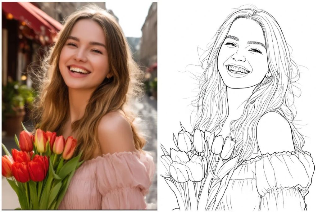 AI Convert Photo to Pencil Sketch: Free Line Drawings to Heal, Inspire ...