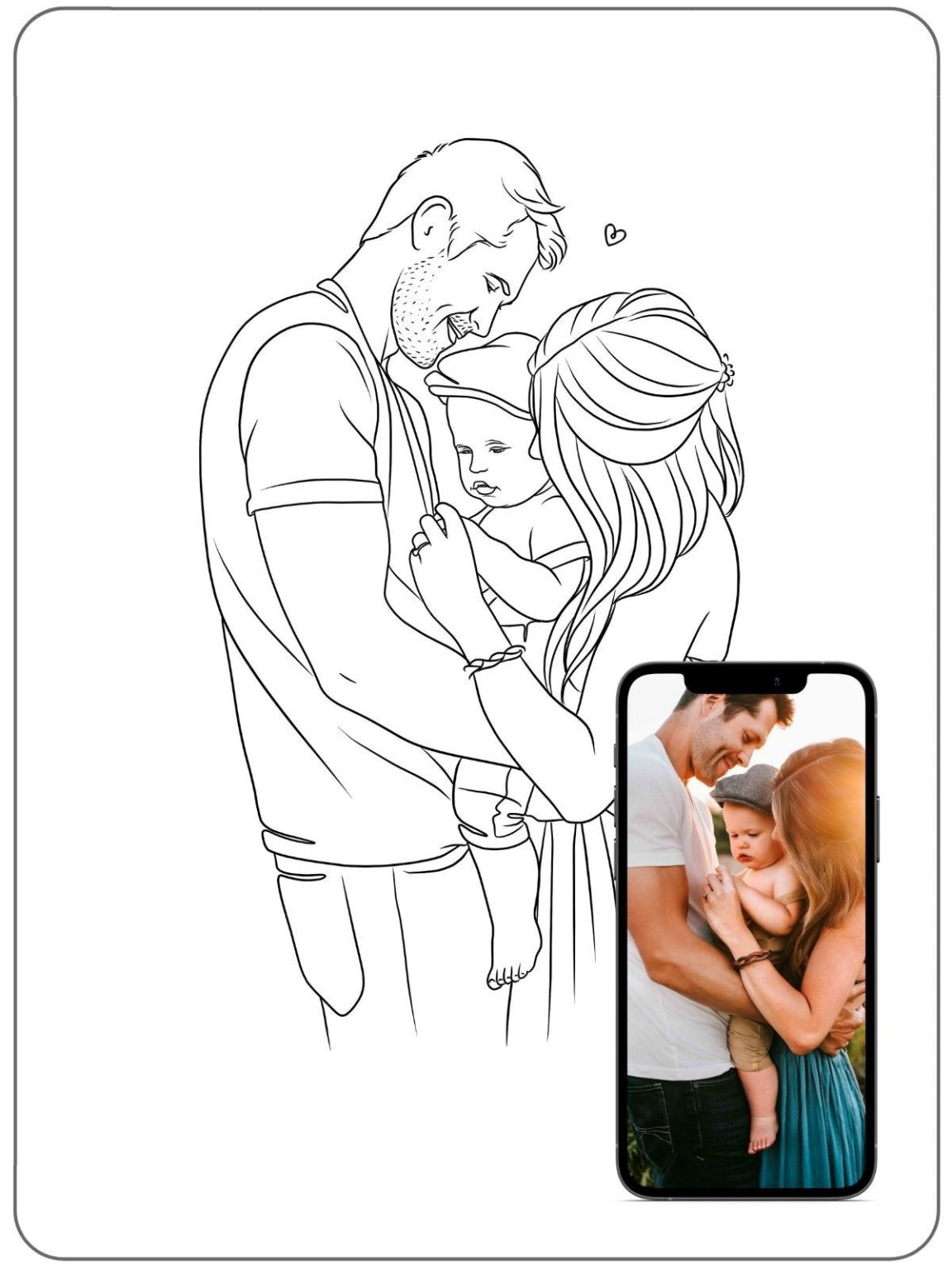 AI-powered Restoring Memories and Photos into Line Art.